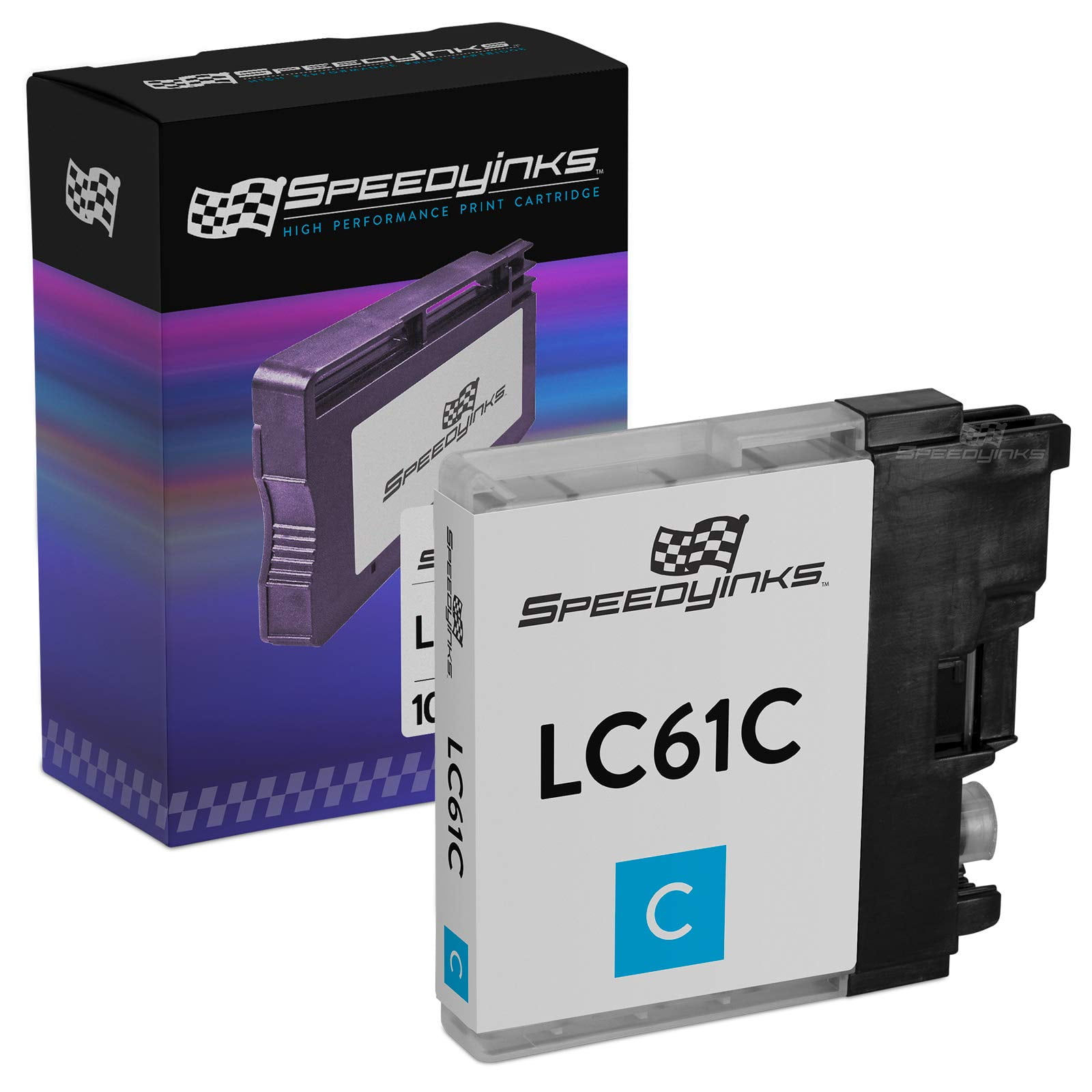 Speedy Inks Compatible Ink Cartridge Replacement for Brother LC61C ...