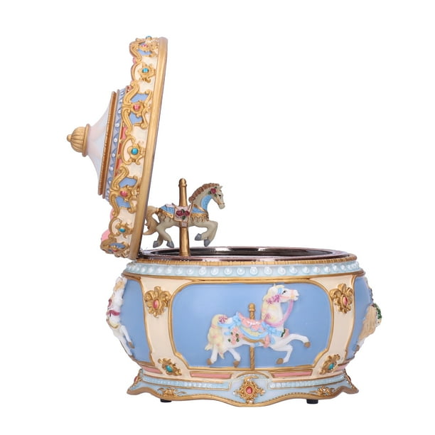 Music Box,Rotation Horse Music Box Rotation Horse Music Box Carousel ...