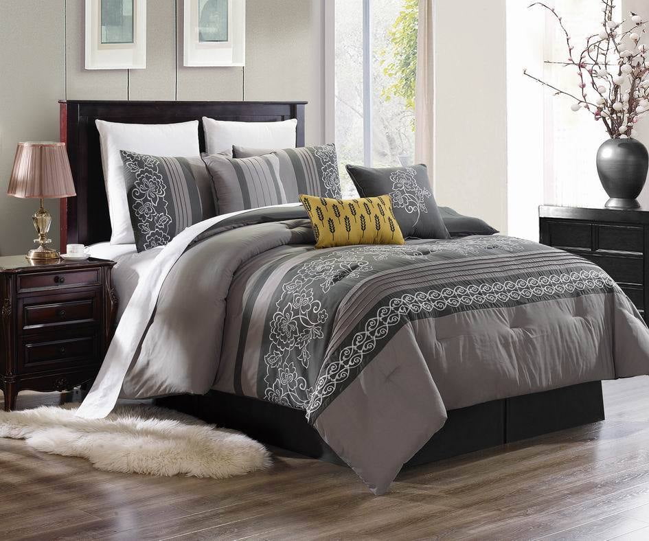 QUEEN 3PC Brenda 4 Luxurious Printed Duvet Bed Cover Set One 1 queen-3pc-brenda-4-luxurious-printed-duvet-bed-cover-set-one-1