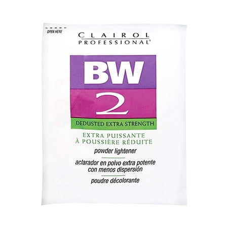 Clairol Professional BW2 Powder Lightener Packet, Extra Strength, 1 Oz ...