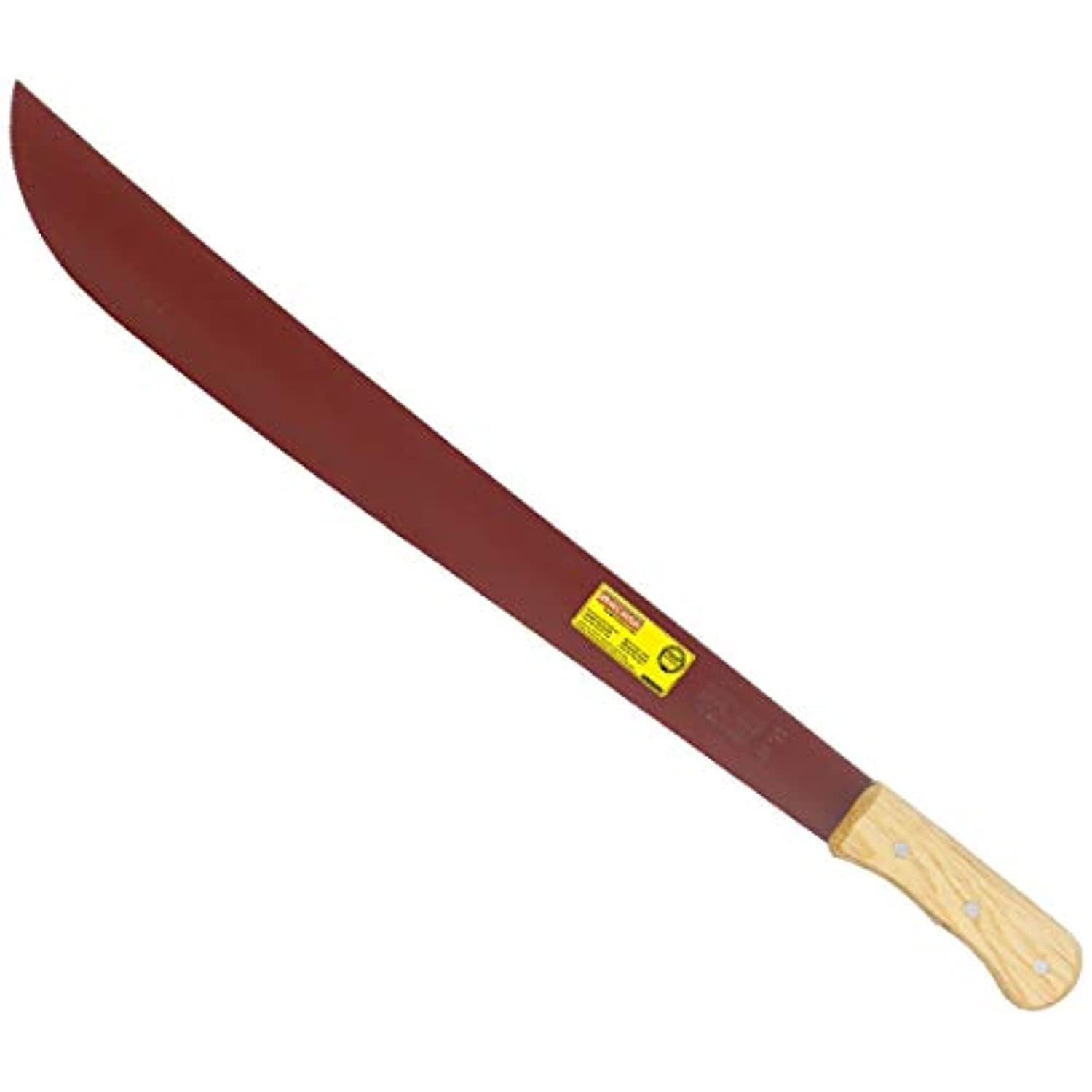 IMACASA Machete 31, 22" Machete Rojo Red Blade Wood Handles - Walmart.com