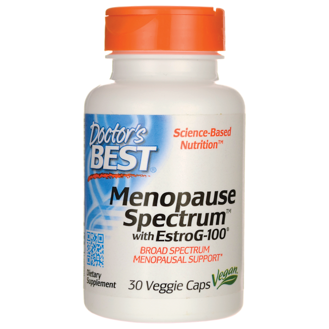 Doctor's Best Menopause Spectrum with Estrog-100 30 Veg Caps. - Walmart ...