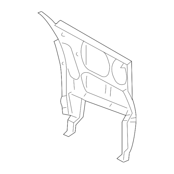 Ford Escort Bumper Cover Reinforcement