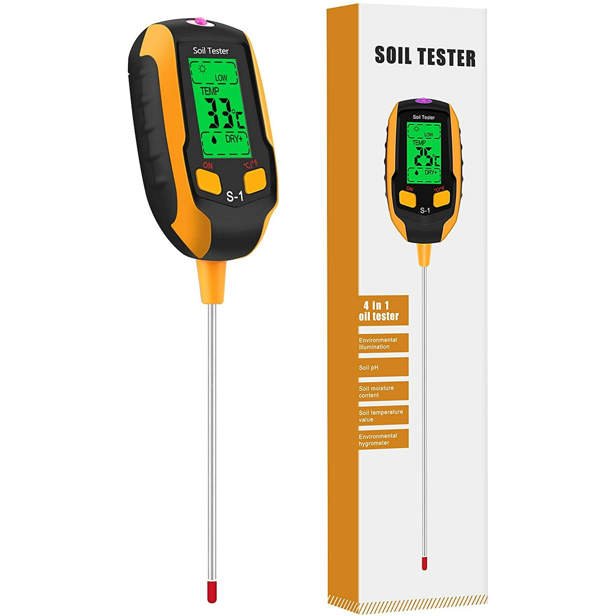 Click here for Cheerpupo 5-In-1 Soil Ph Meter  Soil Tester Moistu... prices