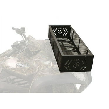 Black Widow Universal Steel ATV Rear Rack Drop Basket with Tailgate ...