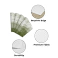 Abstract Sage Green Round Table Placemats Set of 2 Wedge Placemats ...