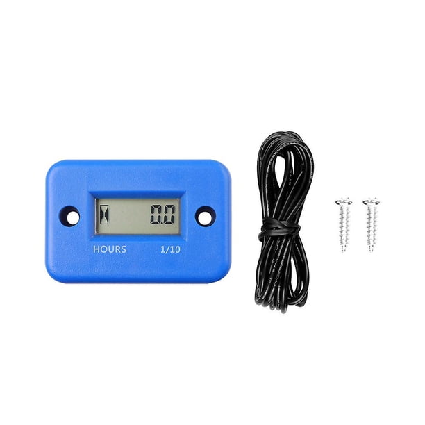 Motorcycle Hour Meter Timer Cafe Racer Digital Counter Moto Jet Ski ...