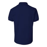 Hanes Boys School Uniform 4-18 EcoSmart Jersey Polo Shirt - Walmart.com