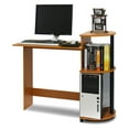 Furinno Compact Home Office Computer Desk with Storage, Easy Assemble ...
