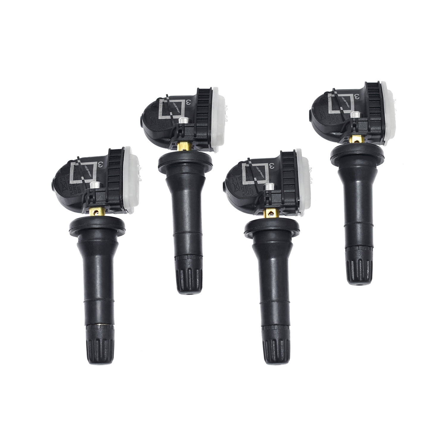 AiBaoQi New 4 Pieces Tire Pressure Sensor TPMS 13598772 13598771 ...