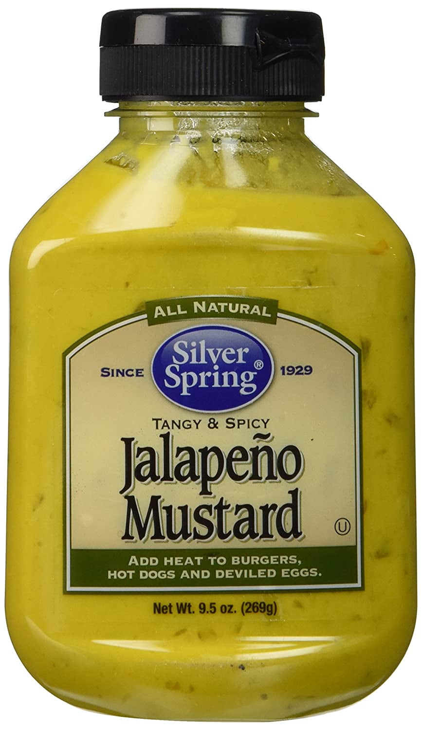 Silver Spring Jalapeno Mustard -- 9.5 oz Pack of 4 - Walmart.com