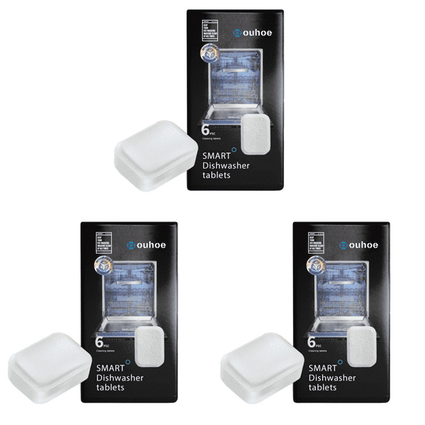 6 Unids/caja Tabletas Desodorizantes Detergente Descalcificador para ...