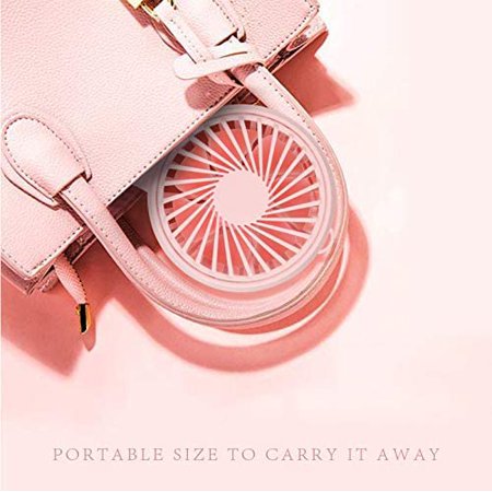 Rechargeable Handheld Fan,Personal Portable Design,3 Speeds with ...