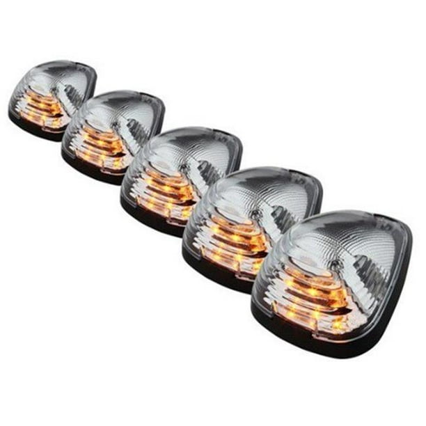 9924583 Chrome LED Cab Roof Lights for 1999-2015 Ford F-250 - Walmart.com