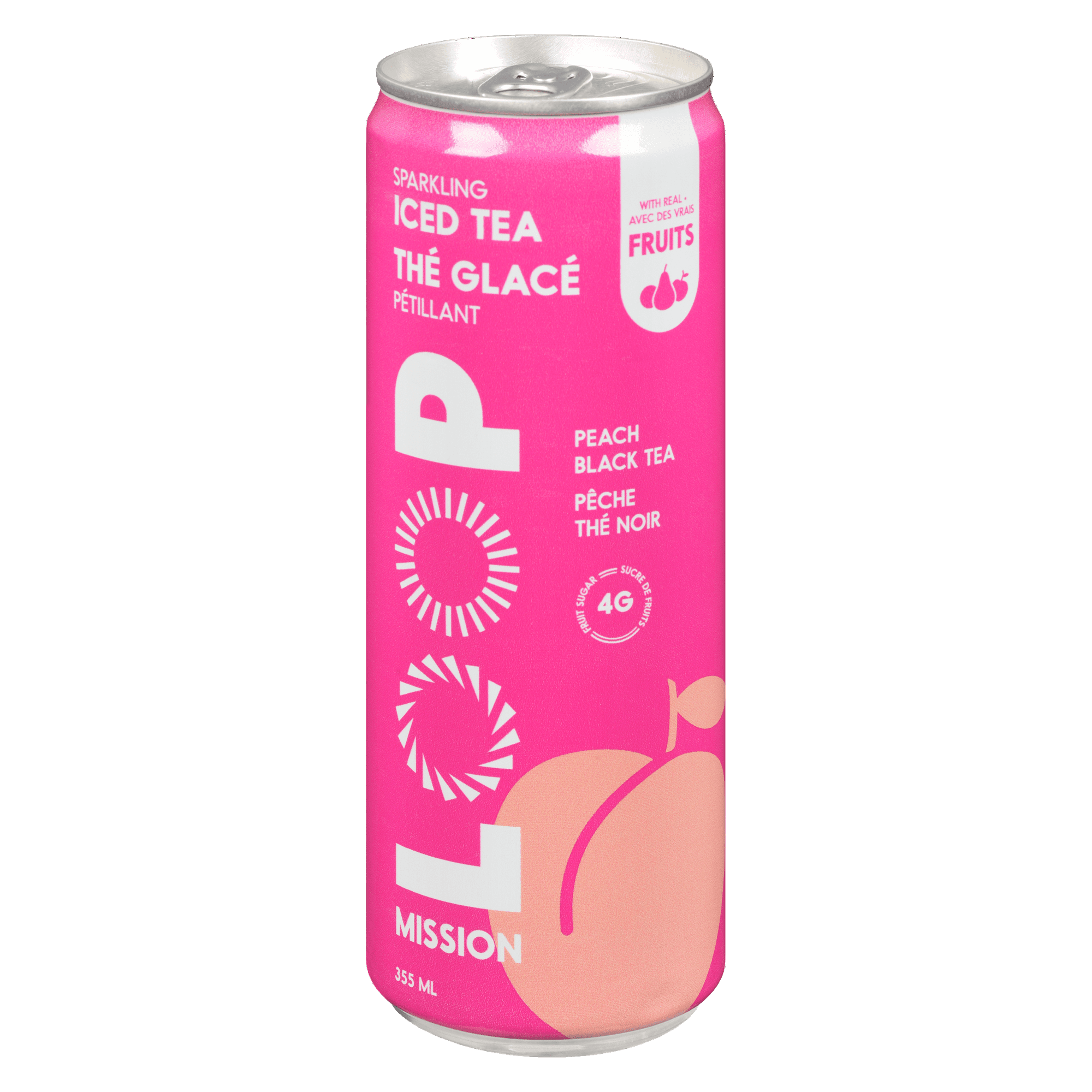Click here for Loop Mission Sparkling Iced Tea  Low Calorie  Peac... prices