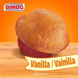 Bimbo Mantecadas Vanilla Muffins, 3 count, Muffins, 11.10 oz Bag ...