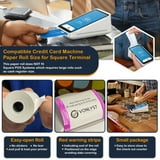 Vonlyst Thermal Receipt Paper Roll for Square Terminal Portable POS ...