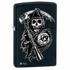 Zippo Sons of Anarchy Satin Chrome Lighter - Walmart.com