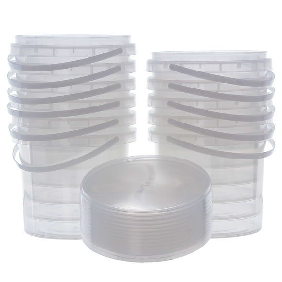 Clear 5 Gallon Bucket