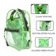 Minecraft 17" Clear Plastic Backpack with Removable Laptop Pocket ...