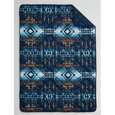 Pendleton Packable Throw Blanket - Spider Rock Black - 50" x 70" - Walmart.com