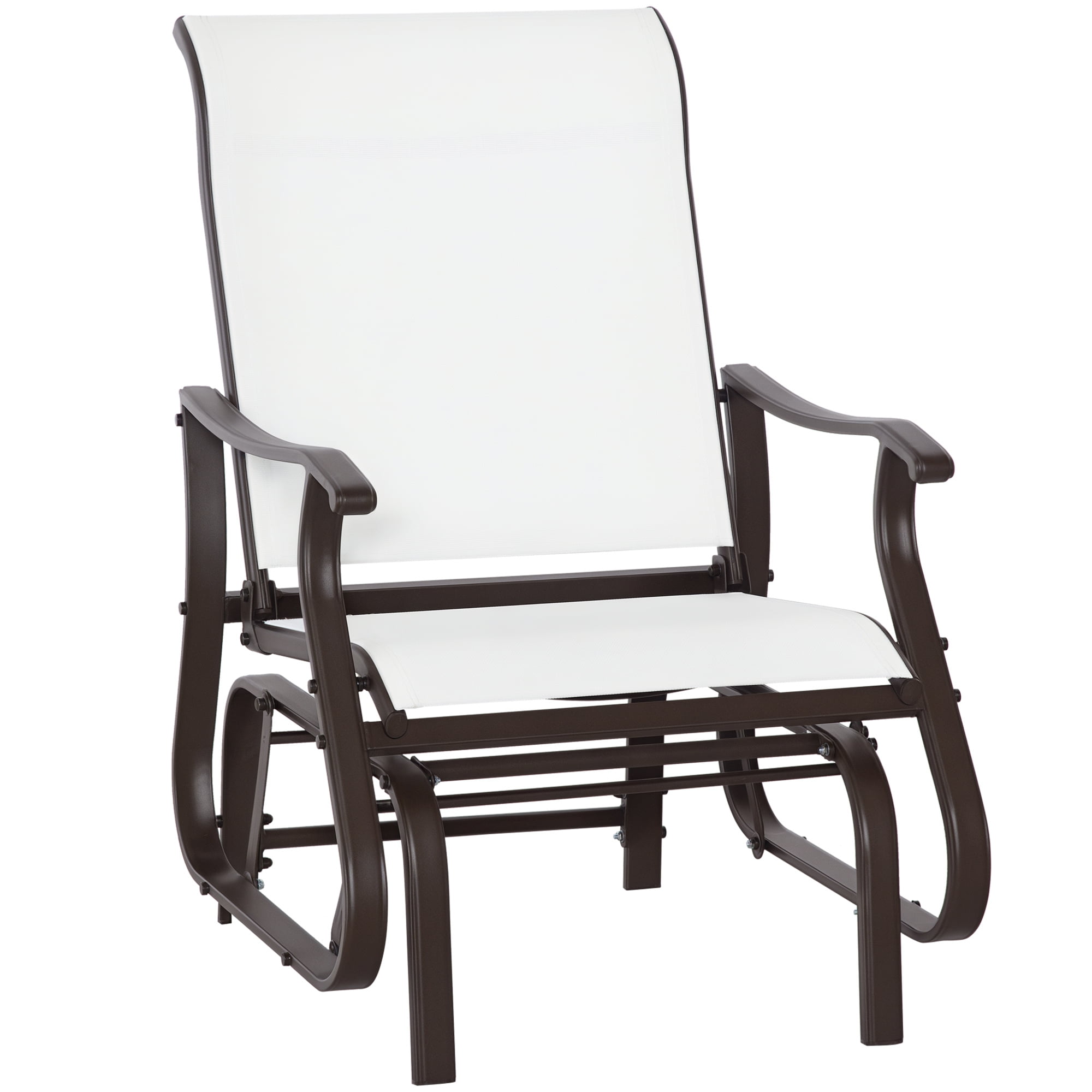 Click here for Outsunny Outdoor Glider Chair  Patio Glider With S... prices