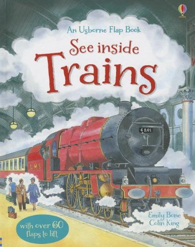 Pre-Owned See Inside Trains (Hardcover) by Emily Bone, Colin King ...