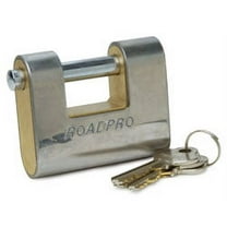 RoadPro PADLOCK 1.5 .in BRASS DOUBLE 2.5 .in SH - Walmart.com