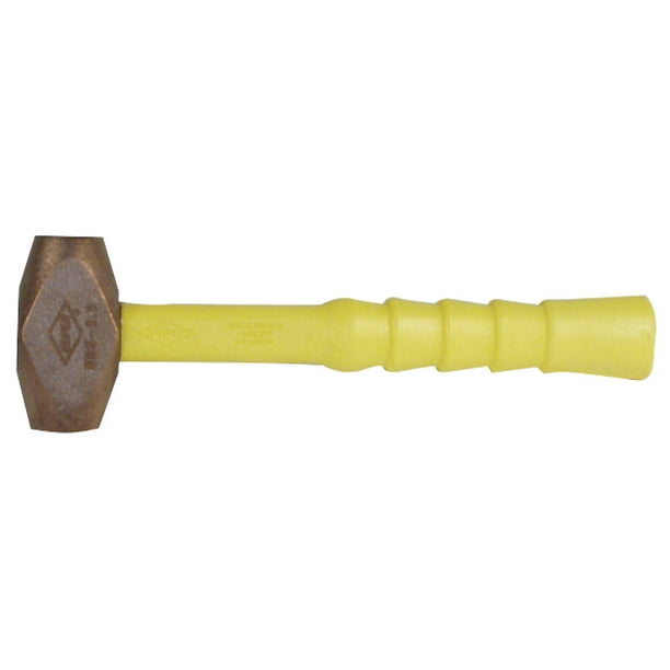 Ergo Power Brass Sledge Hammers, 1 1/2 lb, Ergo Power Handle - Walmart.com