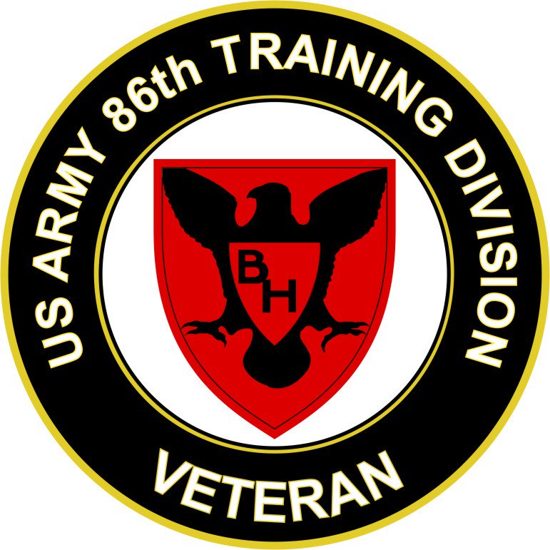 3.8 Inch U.S. Army 86th Training Division Veteran Sticker Decal ...