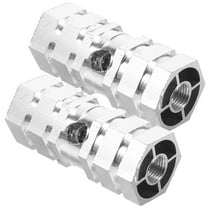 1 Pair MTB BMX Bike Alloy Foot Stunt Pegs Footrest Lever B3I Cylinder ...