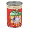2 Pack - Chef Boyardee Pasta Mini Pasta & Meatballs Abcs & 123S 15 oz ...