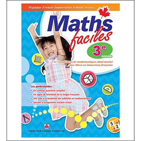 Maths faciles Grade 3: Canadian curriculum math workbook for Grade 3 ...