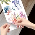 1Set 4Pcs 4 Styles Flower and Angel PVC Waterproof Decorative Stickers ...
