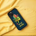 Colorful Cartoon Turtle iPhone 15 Case - Vibrant Flower - Patterned ...