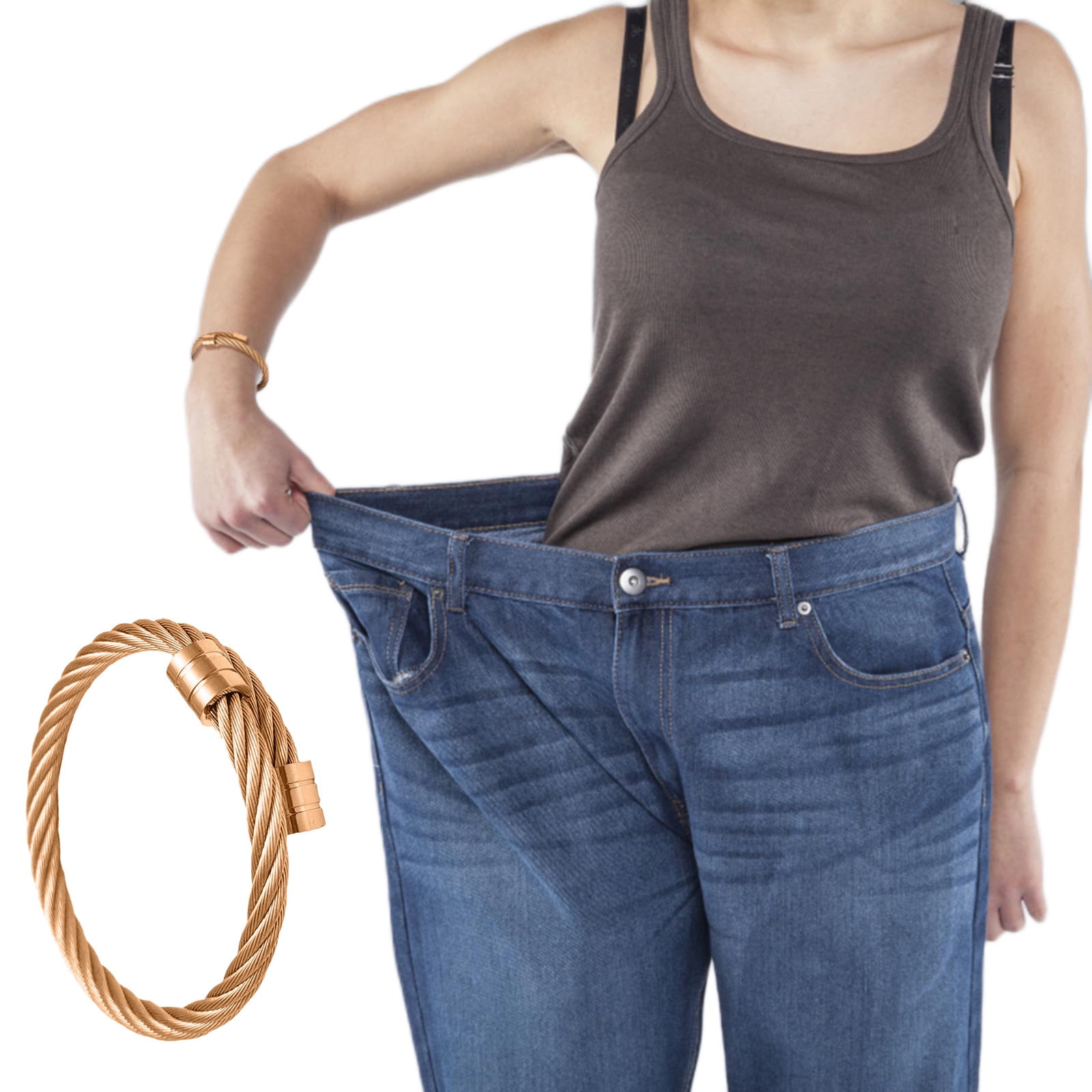 Click here for Topllc Titanium Alloy Steel Detumescence Bracelet... prices