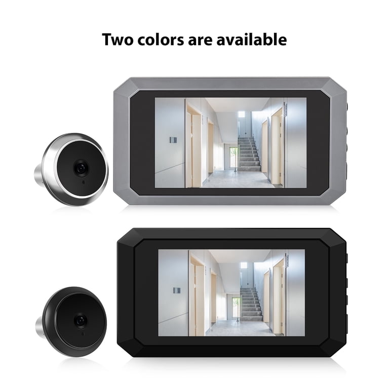 Digital Door Peephole Viewer Camera Walmart Door Security Monitor