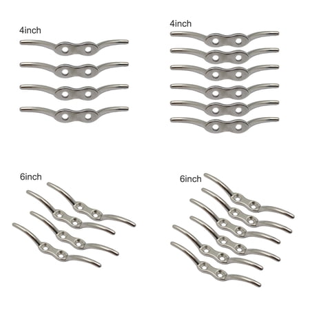 Boat Mooring Rope Cleats 316 Stainless Steel Outdoor Flagpole Hooks ...