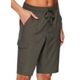 RBX Active Women's Woven Cargo Bermuda Short With Pockets - Walmart.com