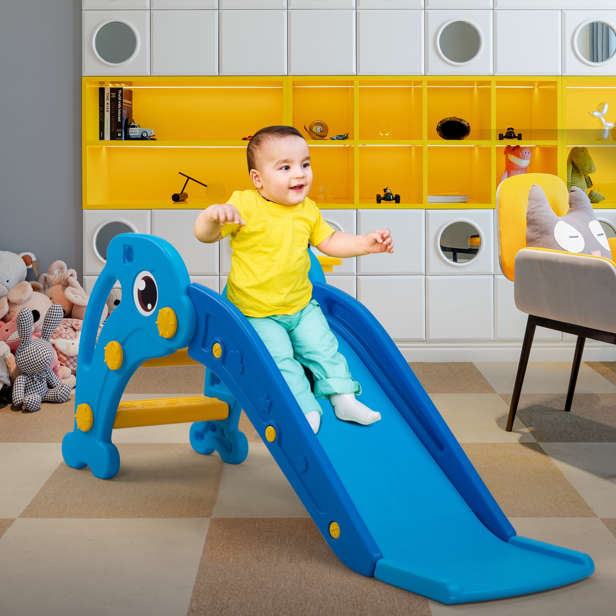 Plastic Playground Slide