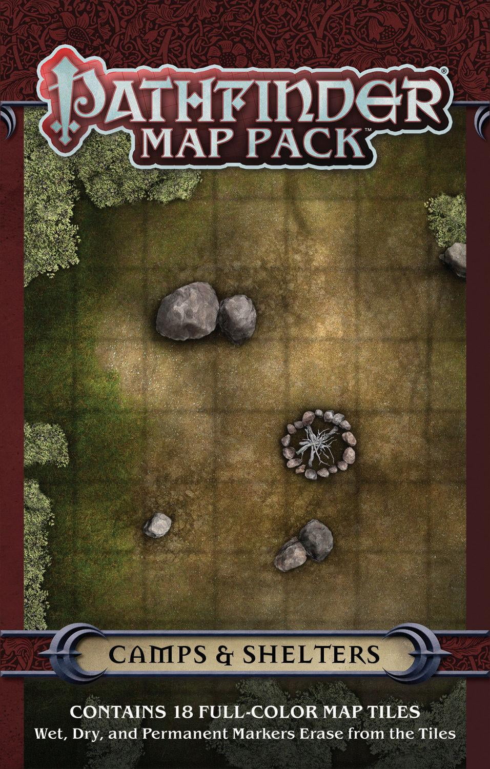 Pathfinder Map Pack: Camps & Shelters (Other) - Walmart.com