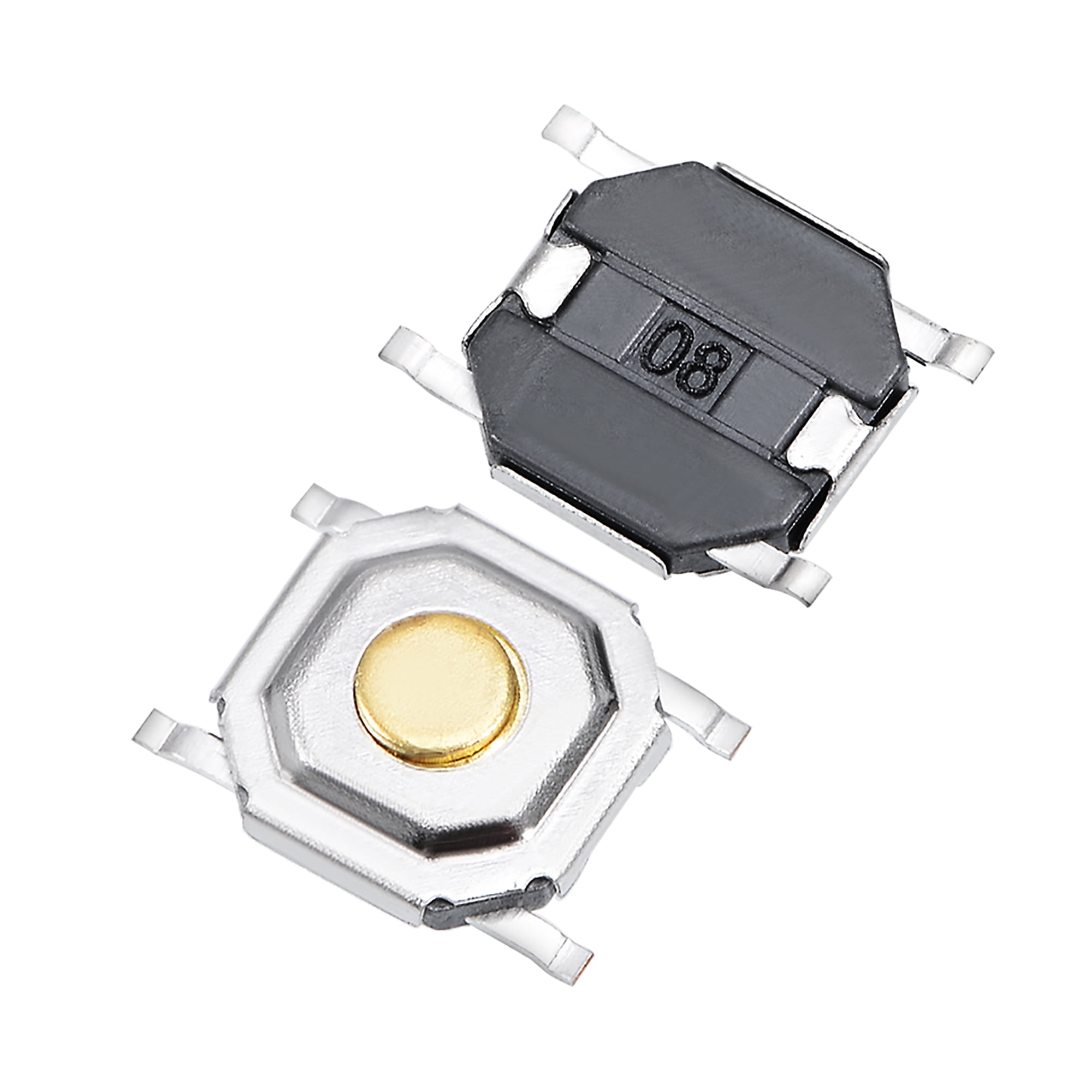 50pcs 5x5x15mm Pcb Smd Smt 4 Pins Push Button Spst Tactile Tact Switch