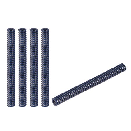 Uxcell Die Spring 5 Pack 8mm OD 80mm Long Spiral Stamping Light Load ...