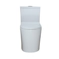 "WinZo WZ5079N 23"" Compact One Piece Toilet with Tank Seat, Dual Flush ...