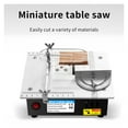 96W 24V Mini Multifunctional Table Saw Electric Desktop Saws ...