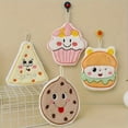 Cute Cartoon Hand Towel - Thick Quick Drying Kitchen Hand Towel for ...
