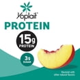 Yoplait Protein Yogurt Cultured Dairy Snack Cup with Peach Flavor 5.6 ...