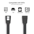Data cables suitable for data, 3 straight 6 15-inch data cables ...
