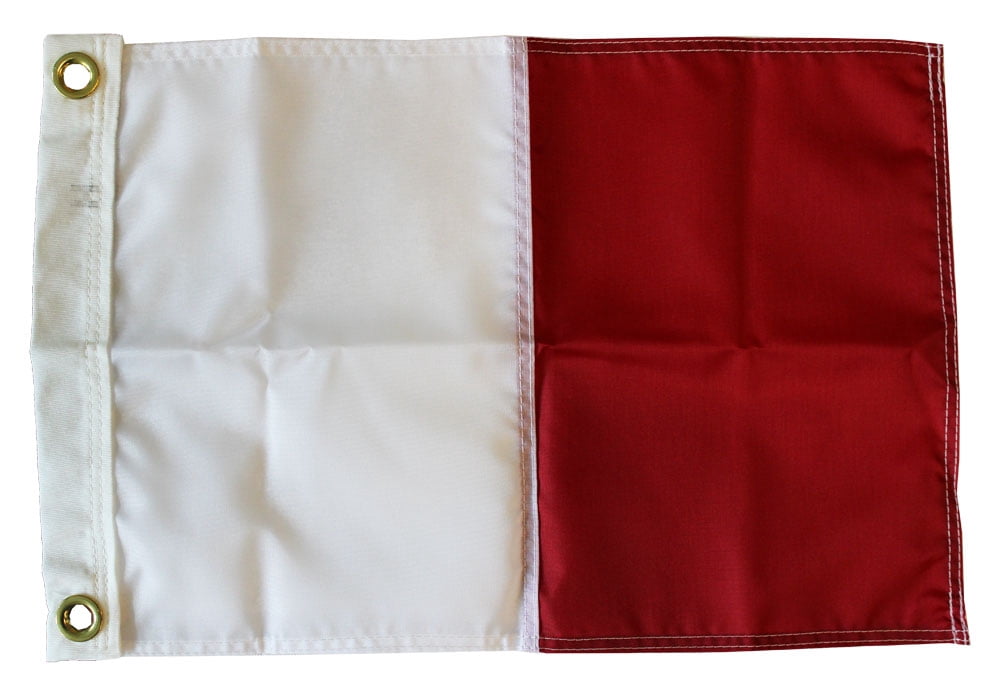 Letter H - Nautical Code Signal Nylon Flag - Walmart.com