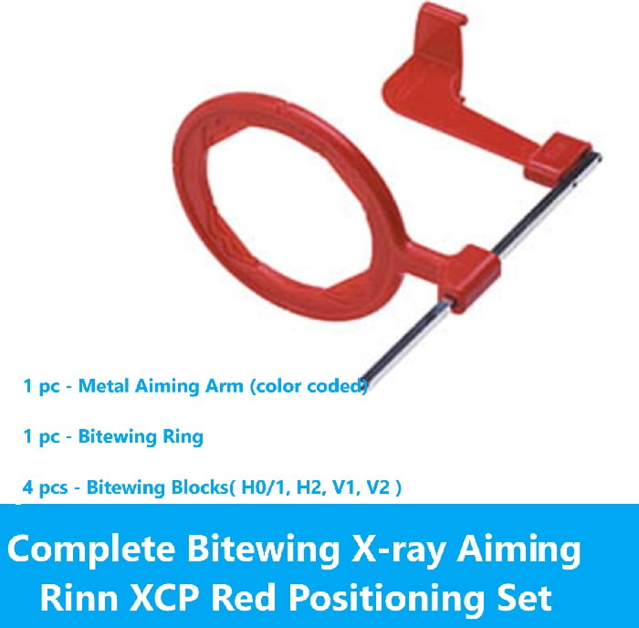 Complete Bitewing X-ray Aiming Color Coded XCP Style Positioning Set ...